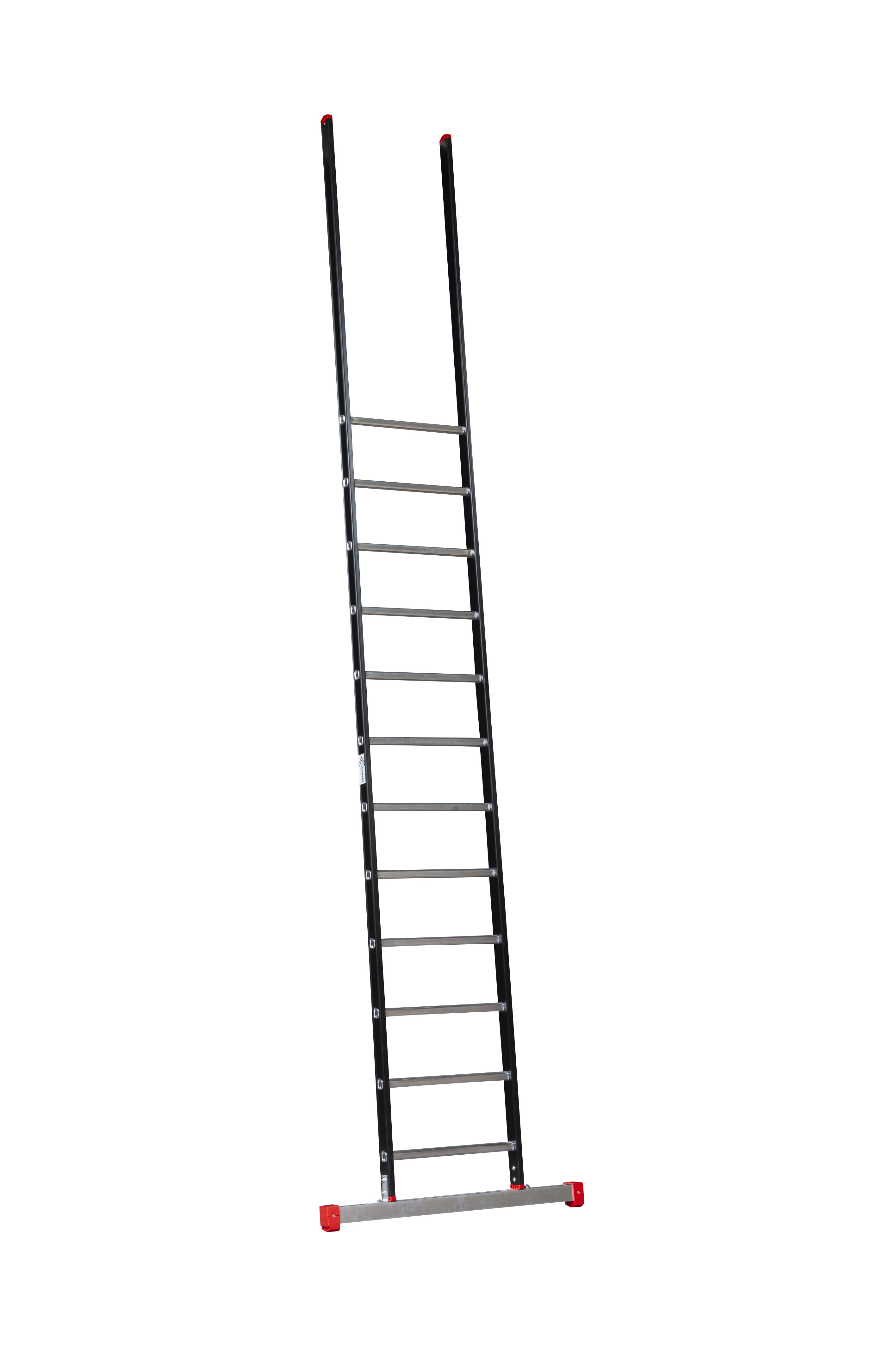 HIMALAYA Bouwladder 1x7 sporten met stabiliteitsbalk - Bouwladders ...