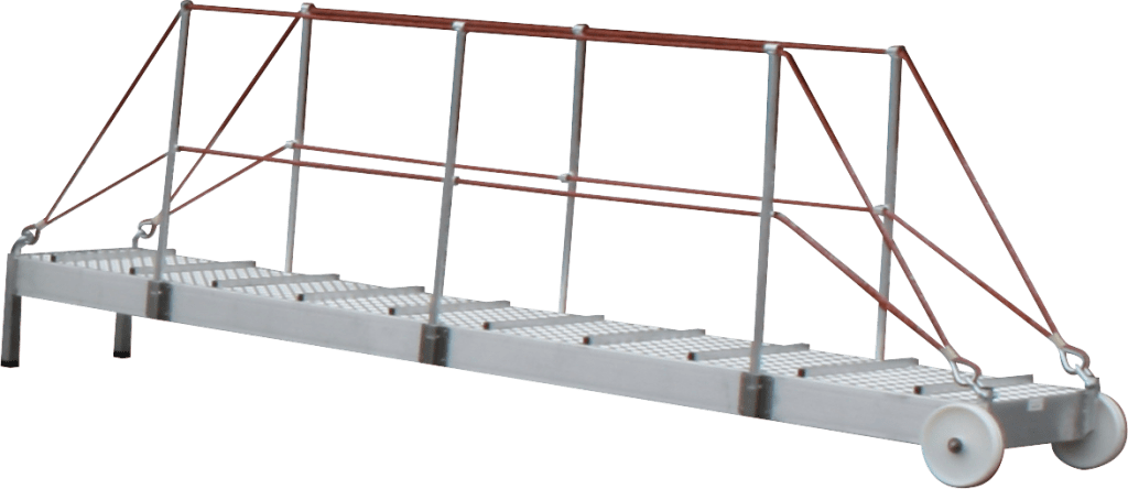 Aluminium gangway 4 meter (binnenvaart) - Gangway - Proklim